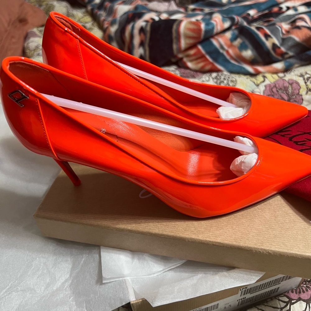 Christian Louboutin Orange Pumps - Gem